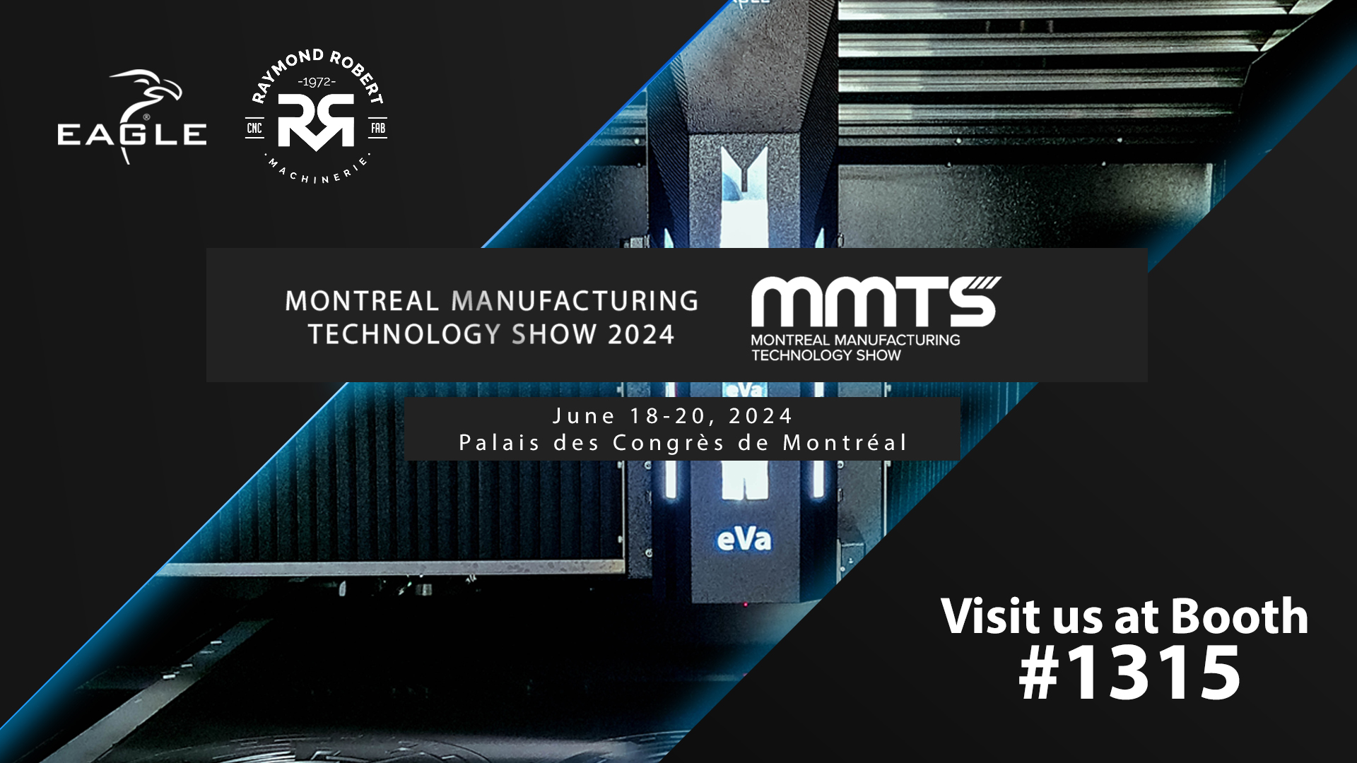 Eagle Lasers to Exhibit at Montreal Manufacturing Technology Show 2024 - EAGLE Lasers